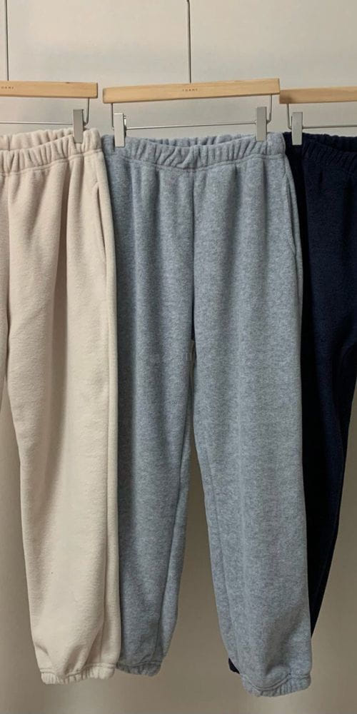 Creamy Jogger Pants - KKAMI – Korean Fashion Wholesale